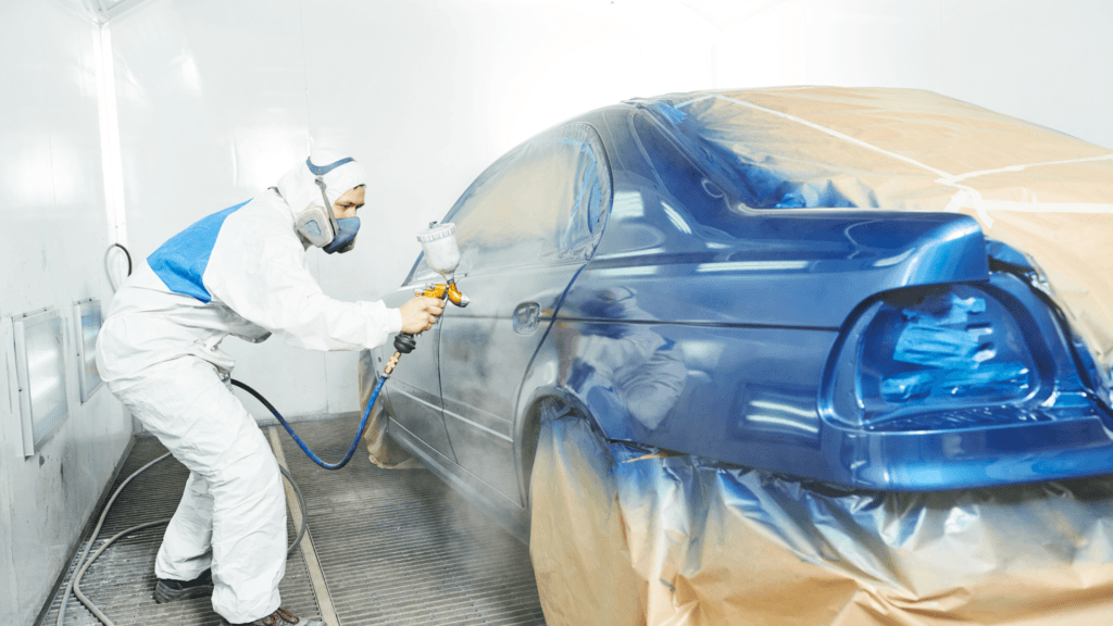 Car Painting in Abu Dhabi - GTS Auto Repair